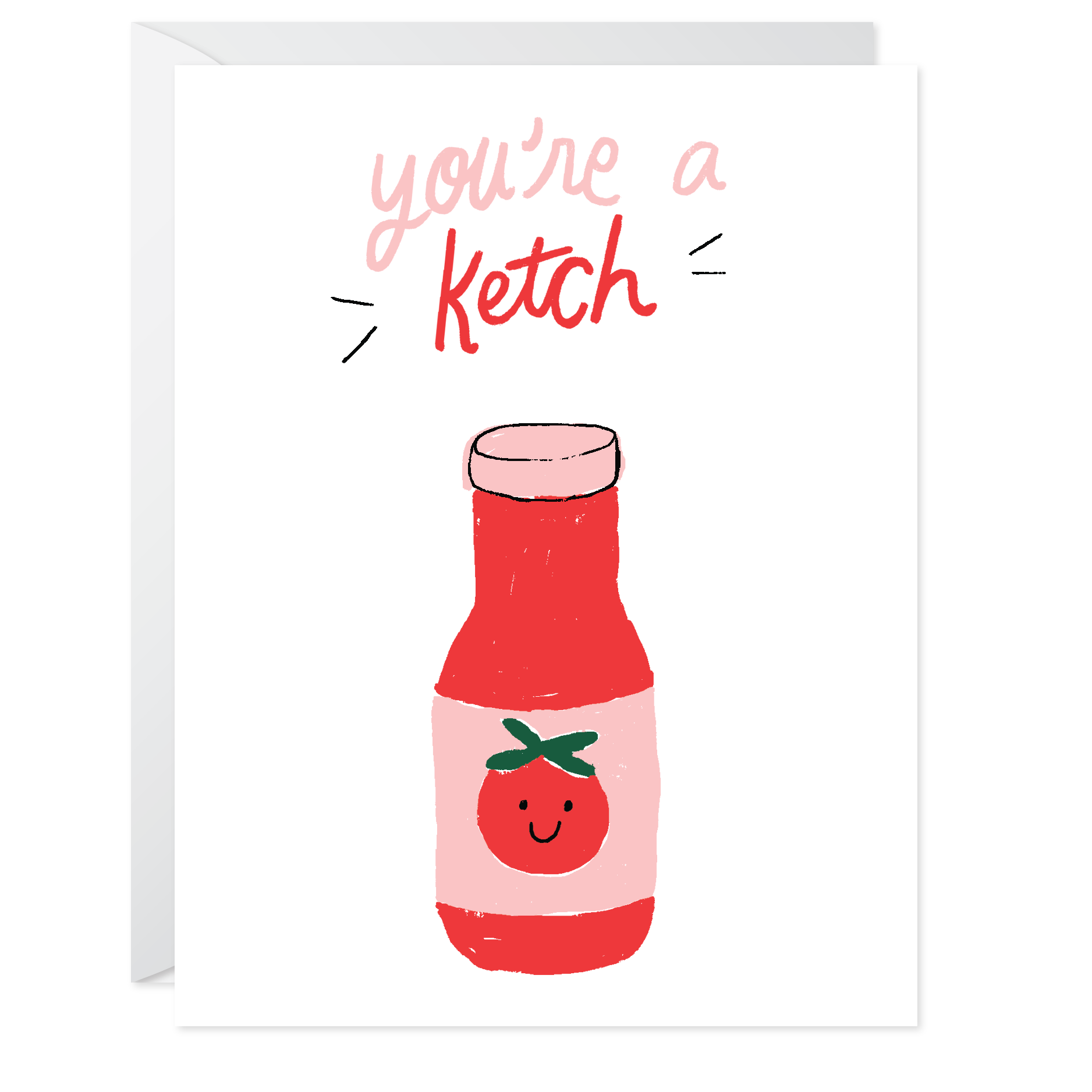 Ketchup Card – Saludos Press